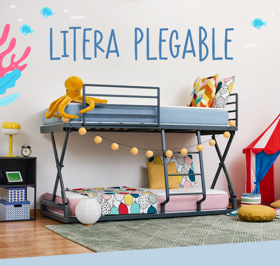 Literas Plegables - Envío gratuito | Maxcolchon